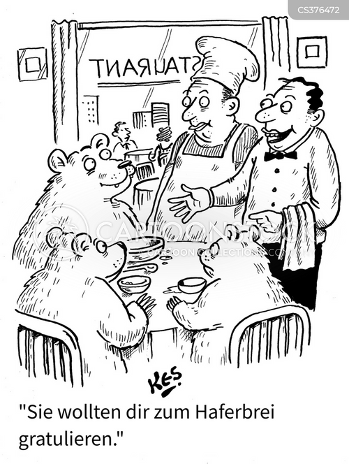 Cartoons und Karikaturen mit Kompliment