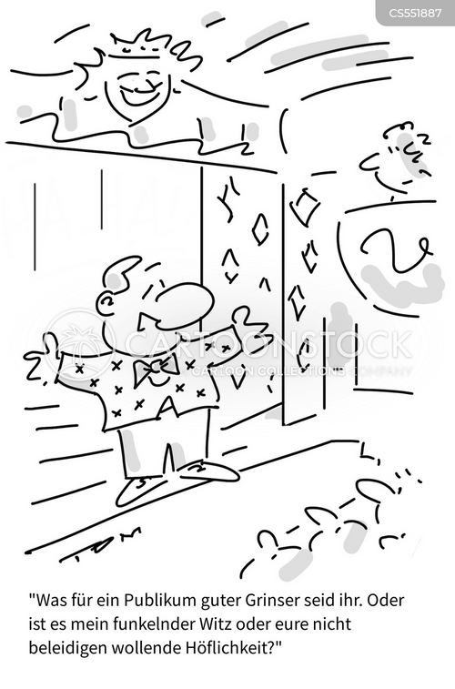 Cartoons und Karikaturen mit Wit