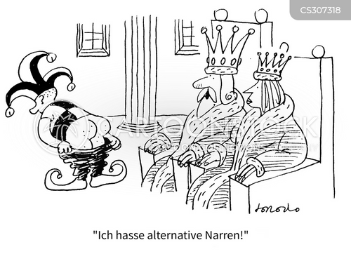 Cartoons und Karikaturen mit Alternative Comedy