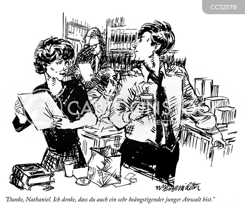 Cartoons und Karikaturen mit Komplimente Vs. Schmeichelei