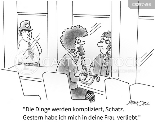 Cartoons und Karikaturen mit Kompliziert