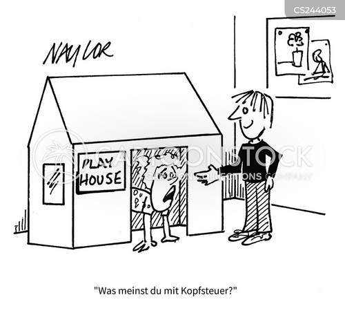 Cartoons und Karikaturen mit Steuerhumor