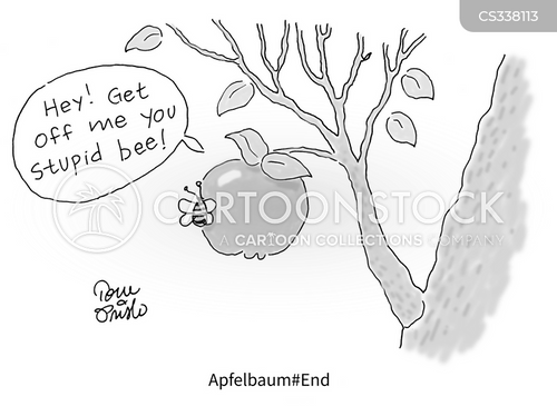 Cartoons und Karikaturen mit Krabbenapfel