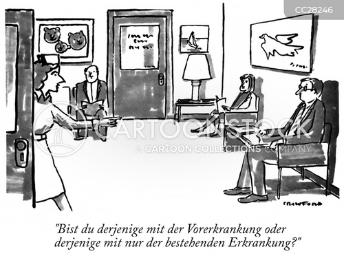 Cartoons und Karikaturen mit Arzthelferin