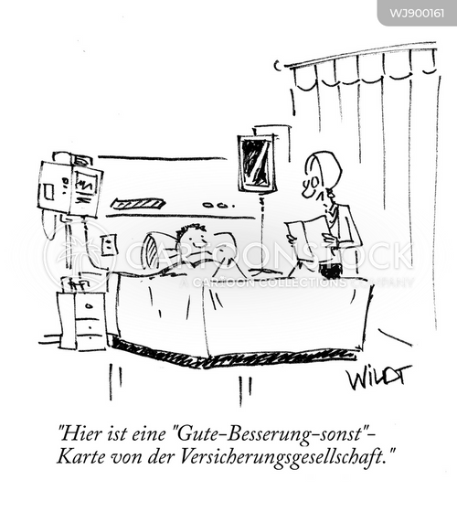 Cartoons und Karikaturen mit Gesundheitswartungsorganisation (hmo)