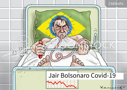 Cartoons und Karikaturen mit Bolsonaro