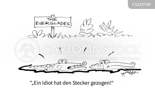 Cartoons und Karikaturen mit Everglade