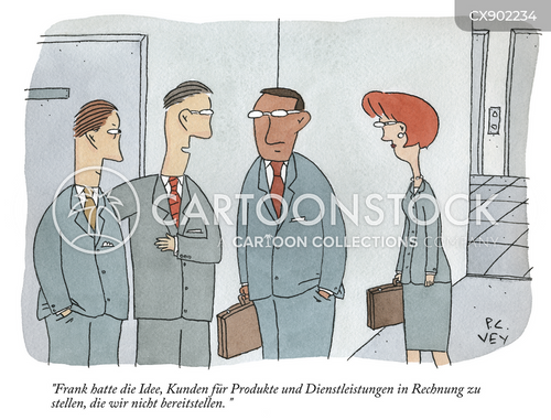 Cartoons und Karikaturen mit Schwindel
