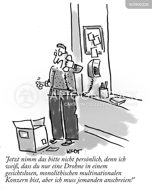 Cartoons und Karikaturen mit Multinationales Schwergewicht