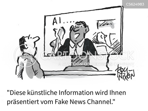 Cartoons und Karikaturen mit Algorithmische Manipulation