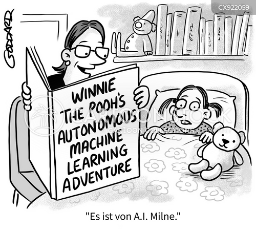 Cartoons und Karikaturen mit Maschinelles Lernen