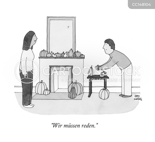 Cartoons und Karikaturen mit Obsession
