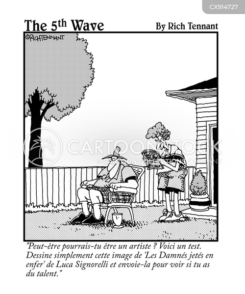 Dessins humoristique et caricaturés avec Errements