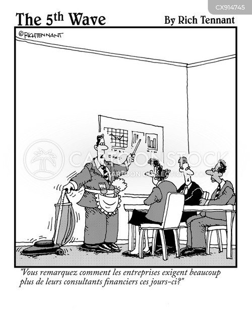 Dessins humoristique et caricaturés avec Consultants En Gestion