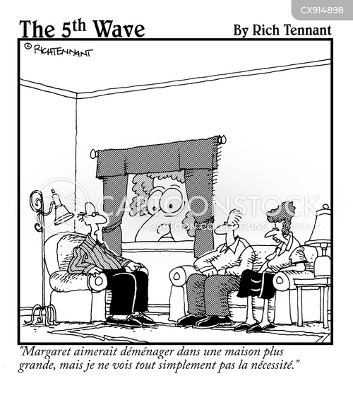 Dessins humoristique et caricaturés avec Concept Ouvert