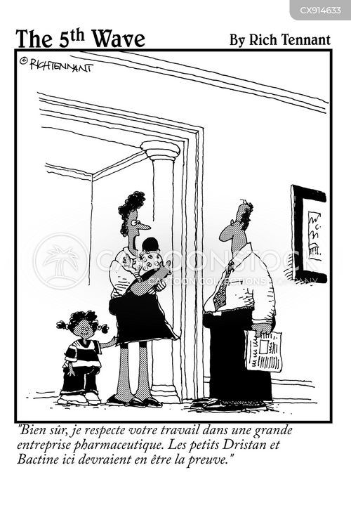 Dessins humoristique et caricaturés avec Respecté