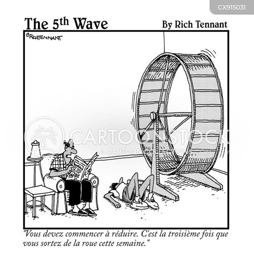 Dessins humoristique et caricaturés avec Exercice Animal