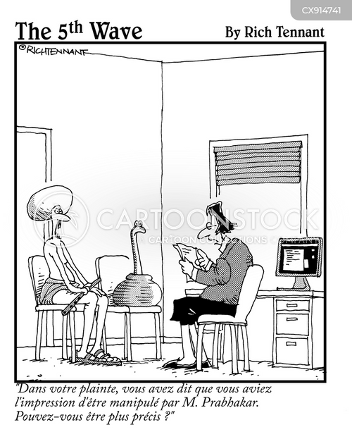 Dessins humoristique et caricaturés avec Personnage Astucieux