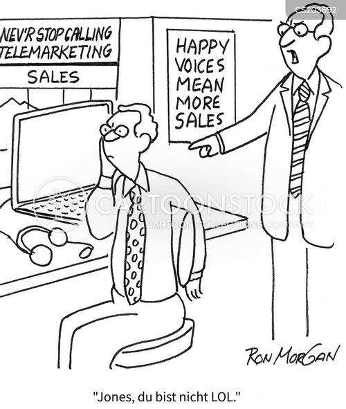 Cartoons und Karikaturen mit Laut Lachen