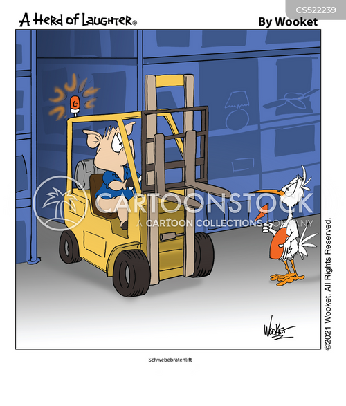 Cartoons und Karikaturen mit Lager