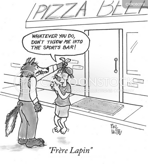 Dessins humoristique et caricaturés avec Lapin