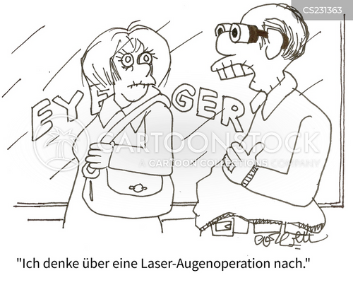 Cartoons und Karikaturen mit Ar-brille