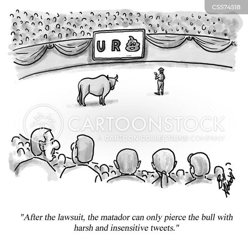 Bullfighting Arena Cartoons and Comics - funny pictures from CartoonStock