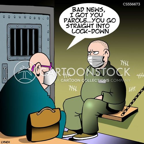 Parole Officer Cartoons and Comics - funny pictures from CartoonStock
