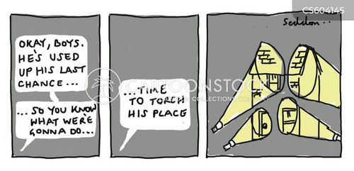 Act Of Revenge Cartoons and Comics - funny pictures from CartoonStock