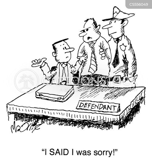 Apology Cartoons and Comics - funny pictures from CartoonStock