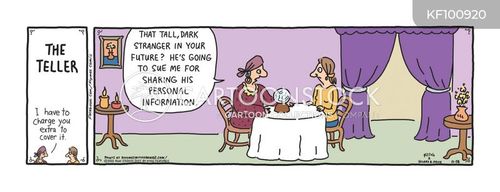 Foreshadowing Cartoons and Comics - funny pictures from CartoonStock