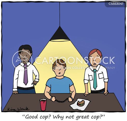 Police Interview Cartoons and Comics - funny pictures from CartoonStock