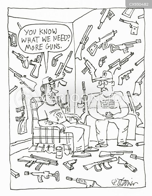 Excessive Armaments Cartoons and Comics - funny pictures from CartoonStock