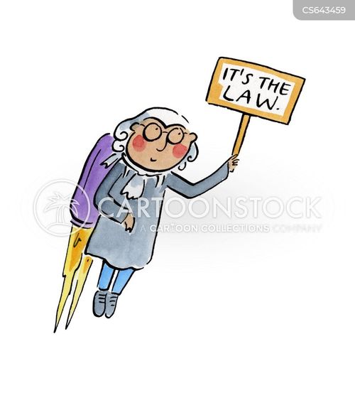 The Law Cartoons and Comics - funny pictures from CartoonStock