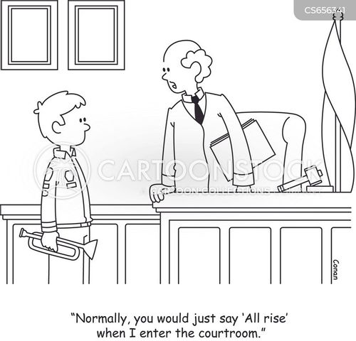 Courtroom Cartoons and Comics - funny pictures from CartoonStock