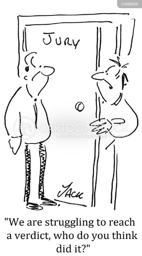 Hung Jury Cartoons and Comics - funny pictures from CartoonStock