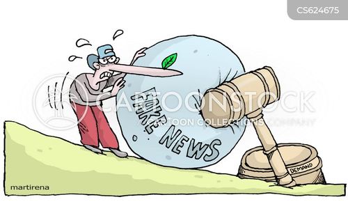 False Information Cartoons and Comics - funny pictures from CartoonStock