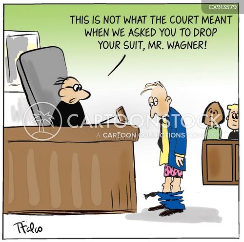 Legal Suits Cartoons and Comics - funny pictures from CartoonStock