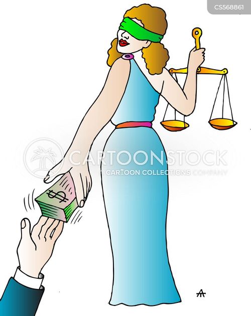 Balance Of Justice Cartoons and Comics - funny pictures from CartoonStock