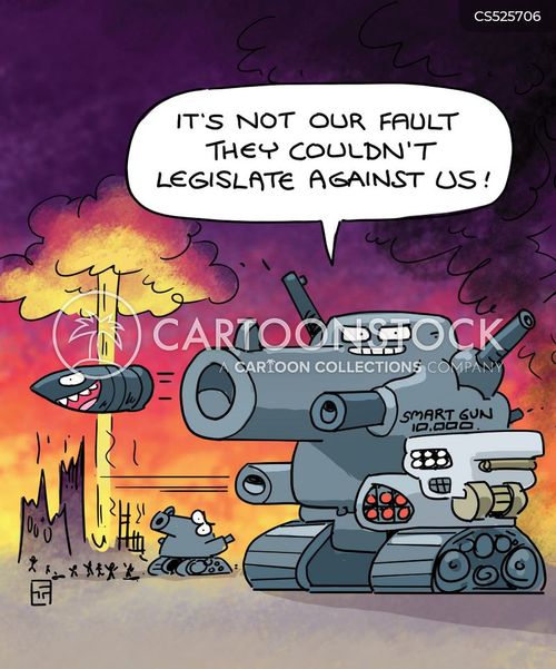 Weapons Permit Cartoons and Comics - funny pictures from CartoonStock