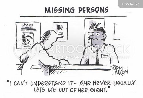 Missing Persons Report Cartoons and Comics - funny pictures from ...