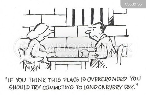 Overcrowded Cartoons and Comics - funny pictures from CartoonStock