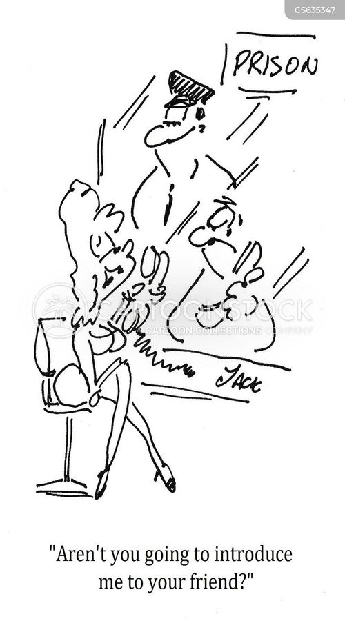 Inmate Line Cartoons and Comics - funny pictures from CartoonStock