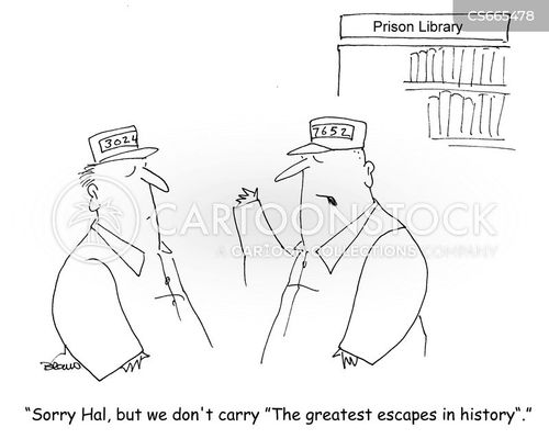 Jailbreak History Cartoons and Comics - funny pictures from CartoonStock