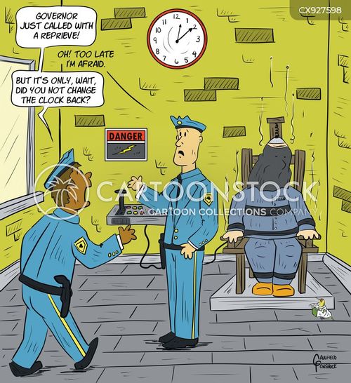 Reprieve Cartoons and Comics - funny pictures from CartoonStock