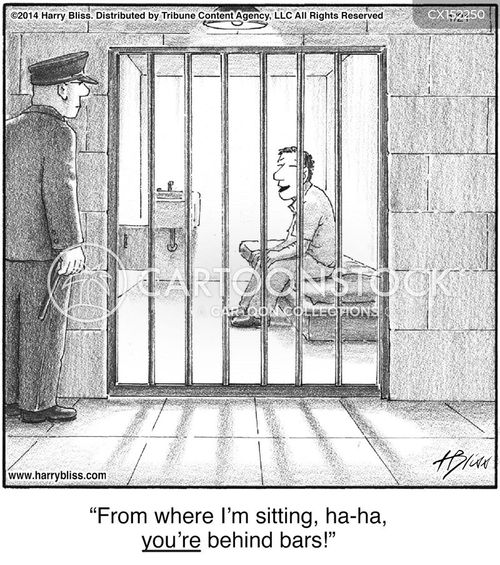 Behind Bars Cartoons and Comics - funny pictures from CartoonStock