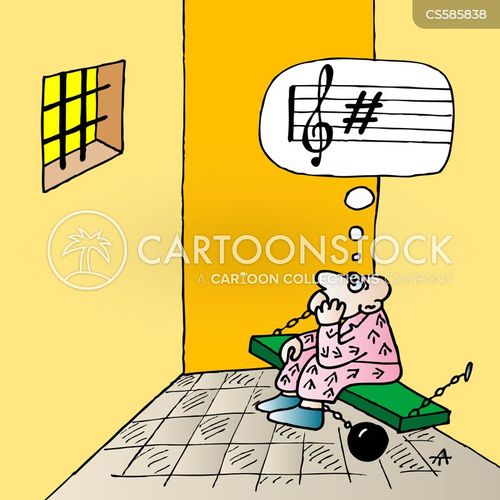 Inmate Choir Cartoons and Comics - funny pictures from CartoonStock