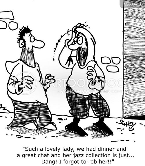 Attempted Robbery Cartoons and Comics - funny pictures from CartoonStock