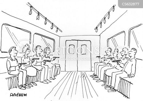 Standoff Cartoons and Comics - funny pictures from CartoonStock