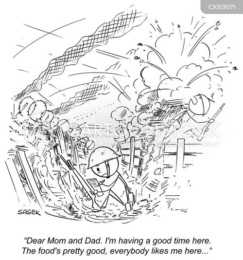 Combat Zone Cartoons and Comics - funny pictures from CartoonStock